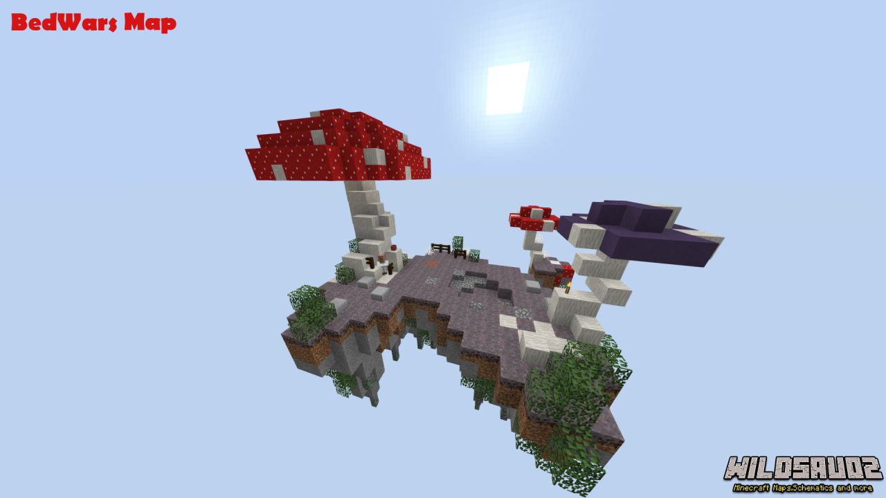 BedWars Myzel MAP+SCHEMATIC Minecraft Map