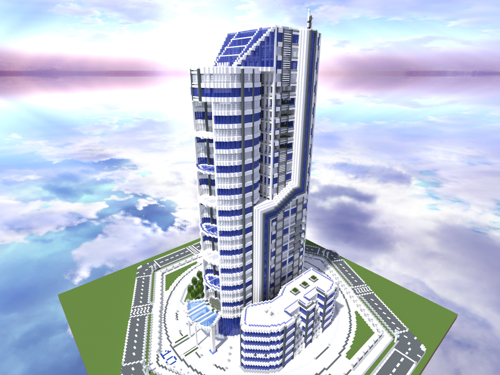 Quartz Tower #10 Minecraft Map