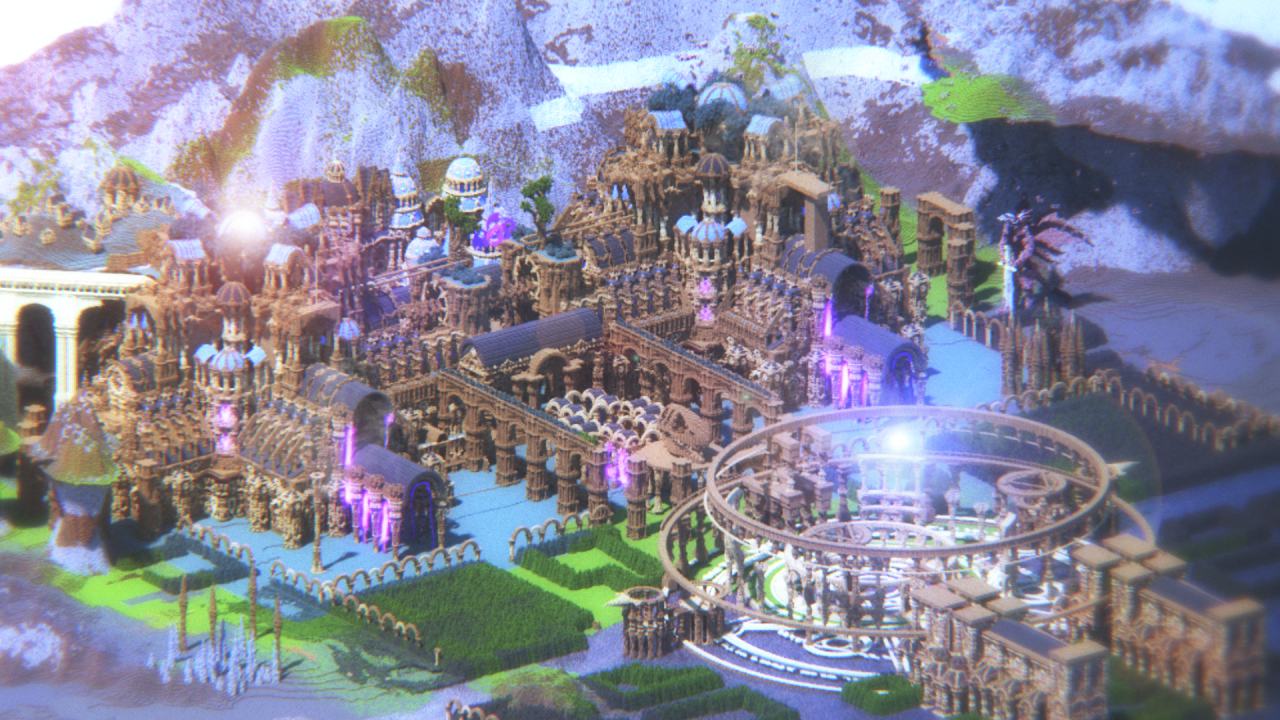 The magic castle Minecraft Map