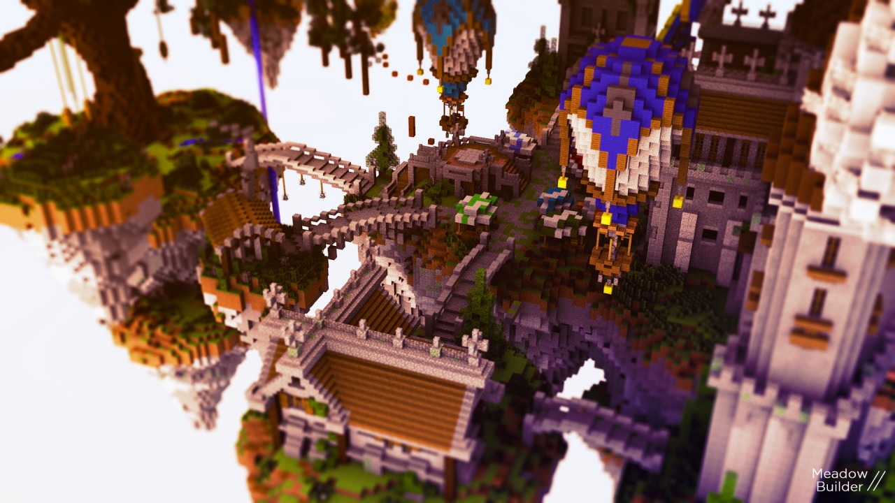 CloudEscape Hub Minecraft Map