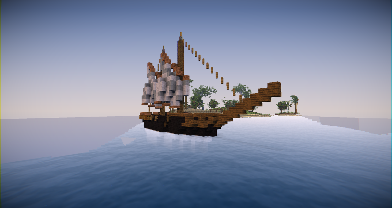 Fishing Boat Minecraft Map