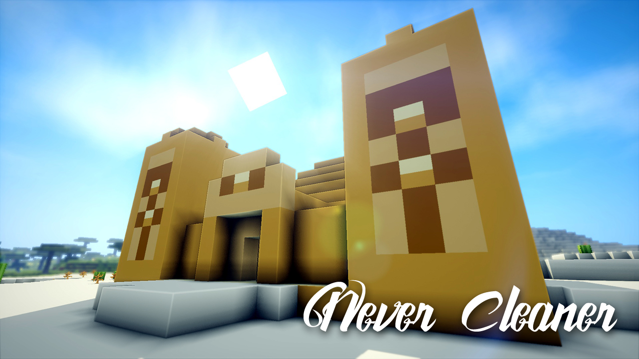 [1.11] Never Cleaner - Simple, cartoonish and relaxing! 64x Minecraft ...