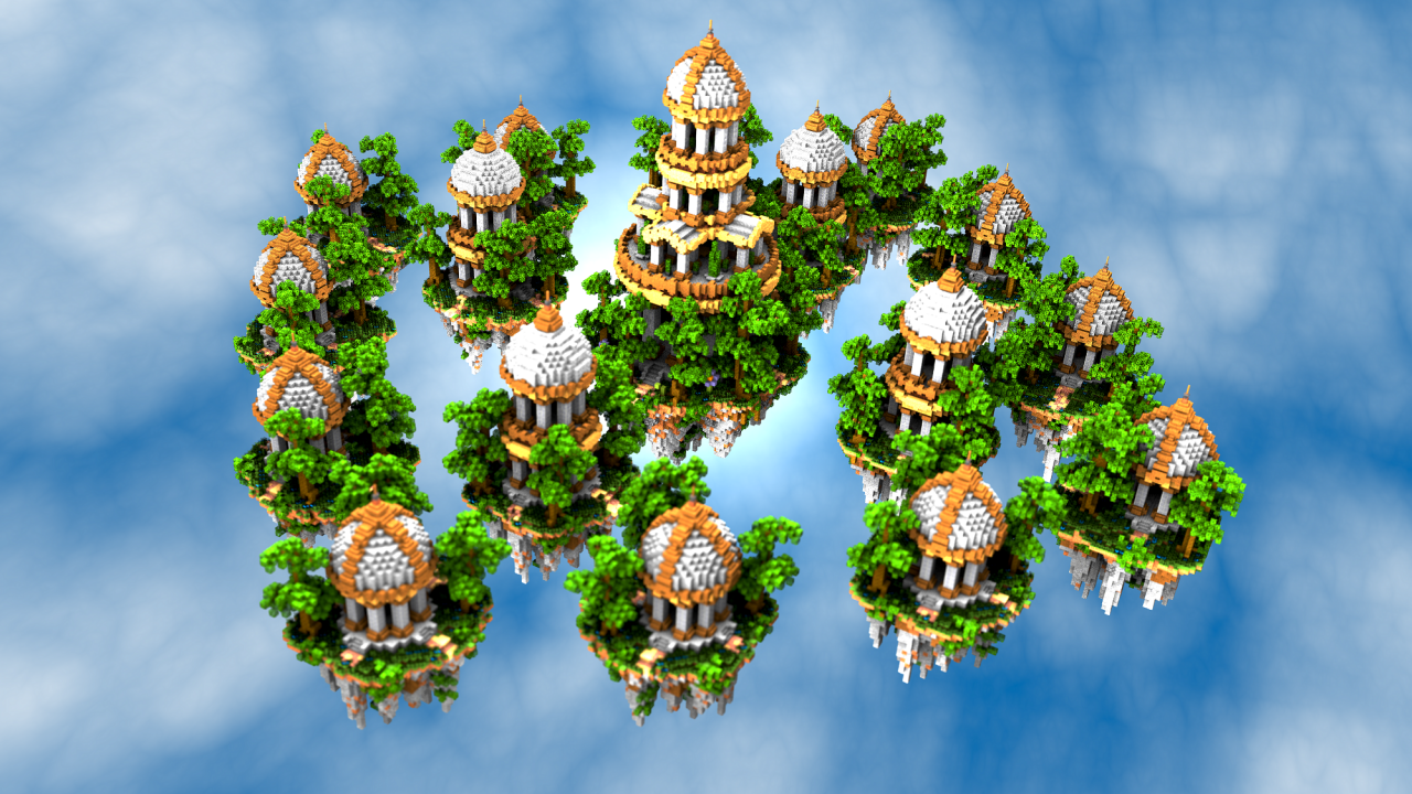 Temple of Ares - Skywars Map Minecraft Map