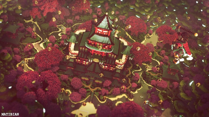 Yaosùn, The Asian Sanctuary - Fallen Kingdom Minecraft Map