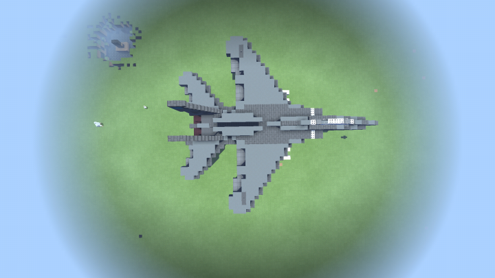 Douglas F-15E Strike Eagle Minecraft Map