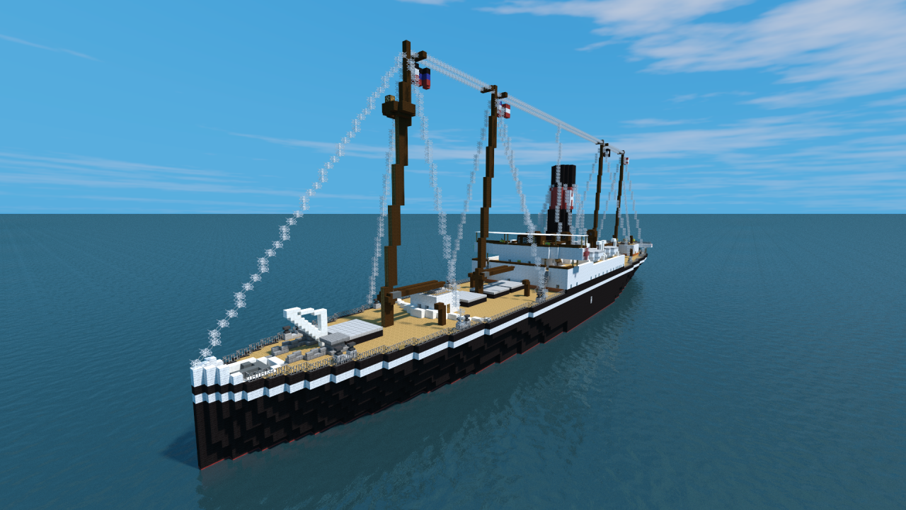 SS Preußen by RisingForces and SunCraft Minecraft Map
