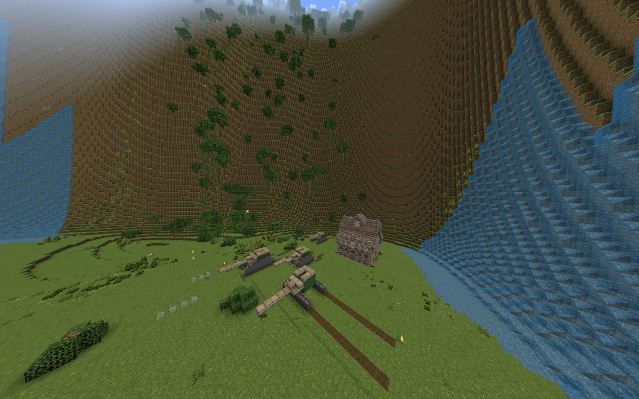 Minecraft PVP Map: World Of Tanks Minecraft Map