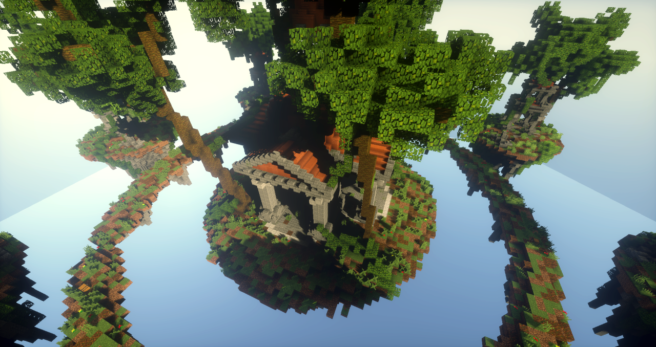 Skywars Map - Jungle Temple Minecraft Map
