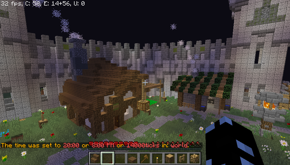 Medieval Spawn + Tree of life Minecraft Map