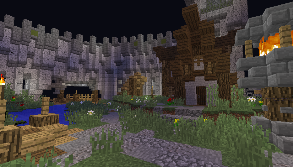 Medieval Spawn + Tree of life Minecraft Map