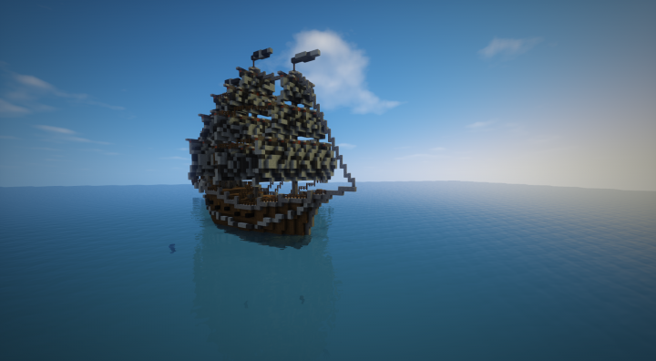 The Iron Phoenix - A ship by Mertaan Minecraft Map