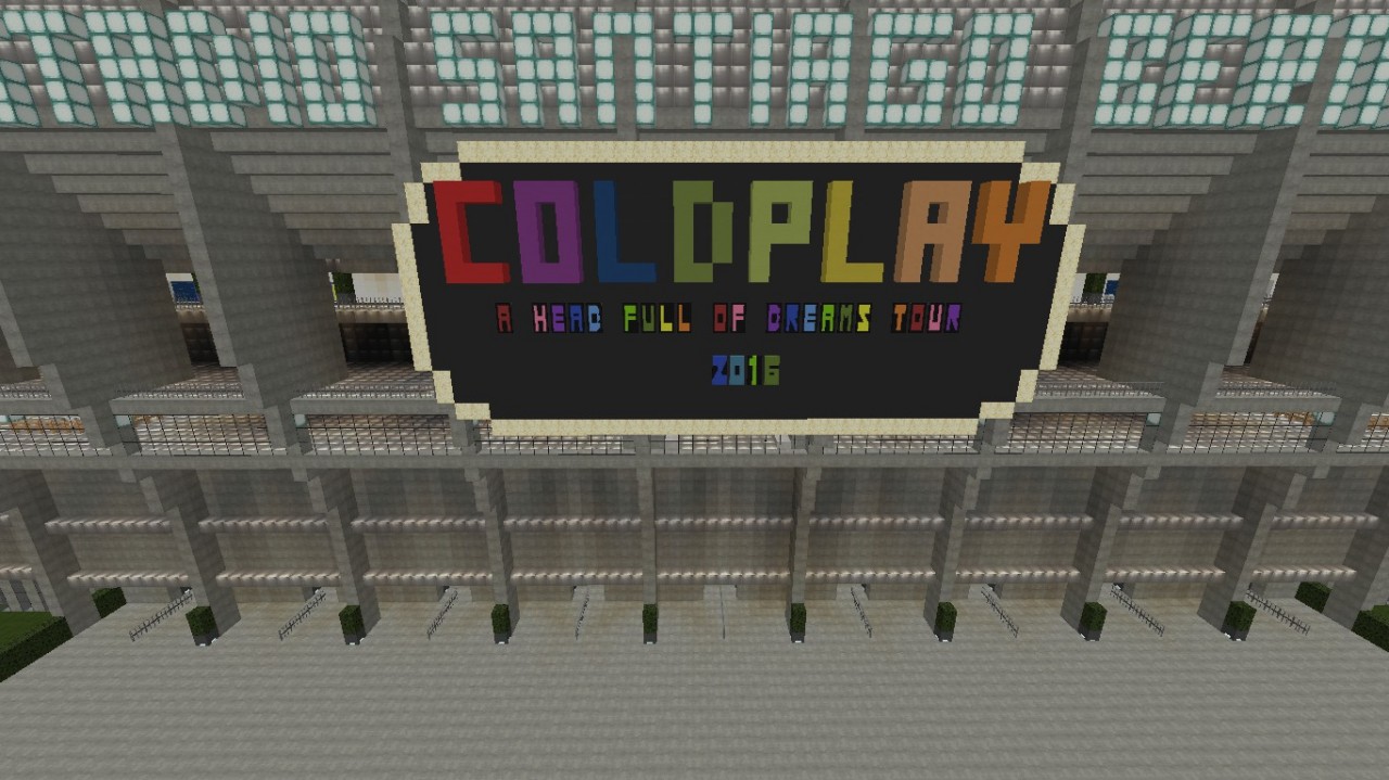Coldplay Concert Minecraft Map