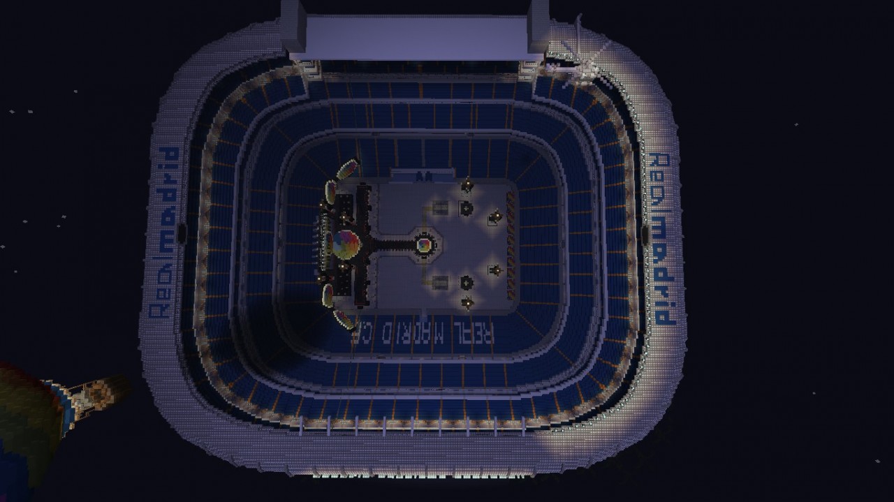 Coldplay Concert Minecraft Map