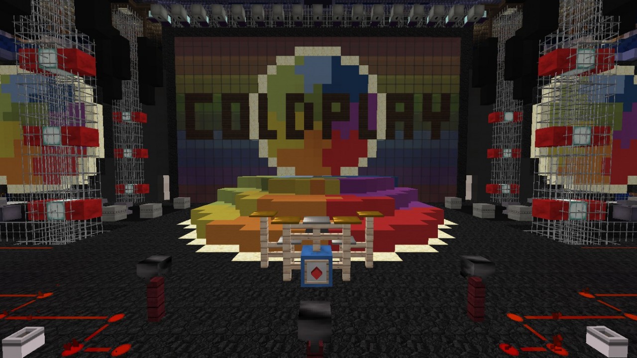 Coldplay Concert Minecraft Map
