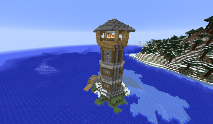 Lighthouse Survival Minecraft Map