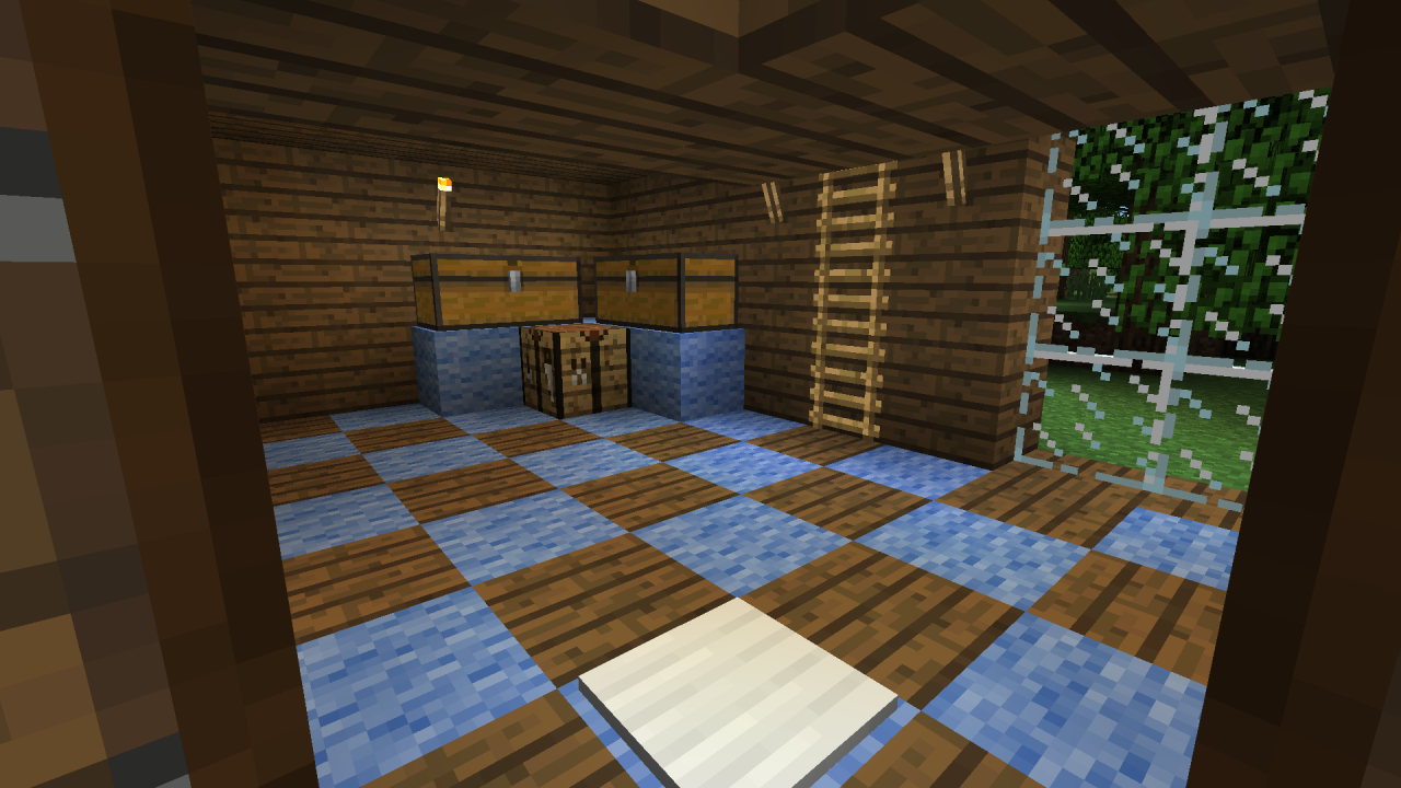 Waterfall base Minecraft Map