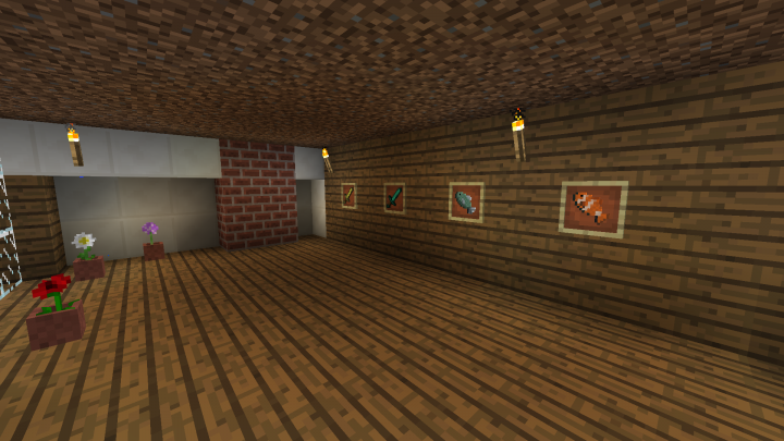 Waterfall base Minecraft Map