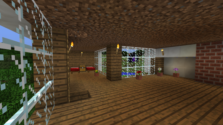 Waterfall base Minecraft Map