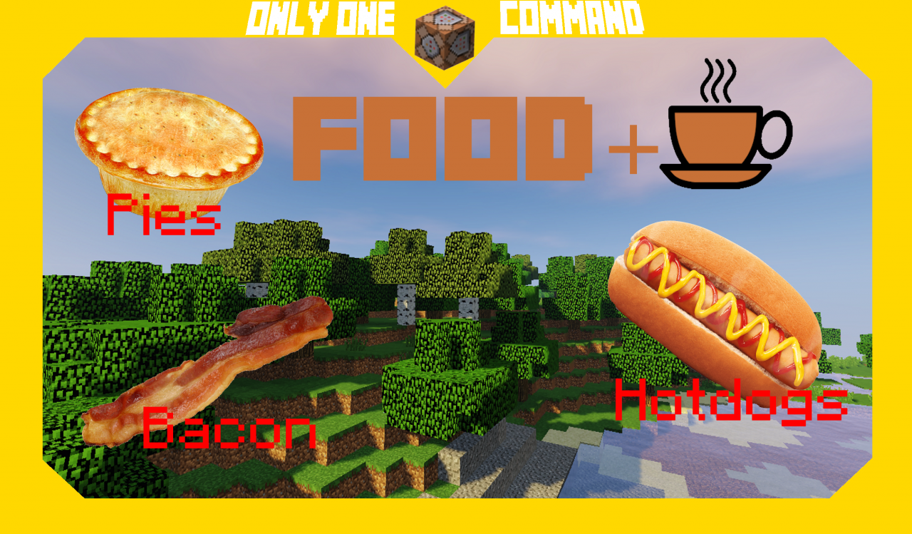 Food+ | Command Block Creation Minecraft Project