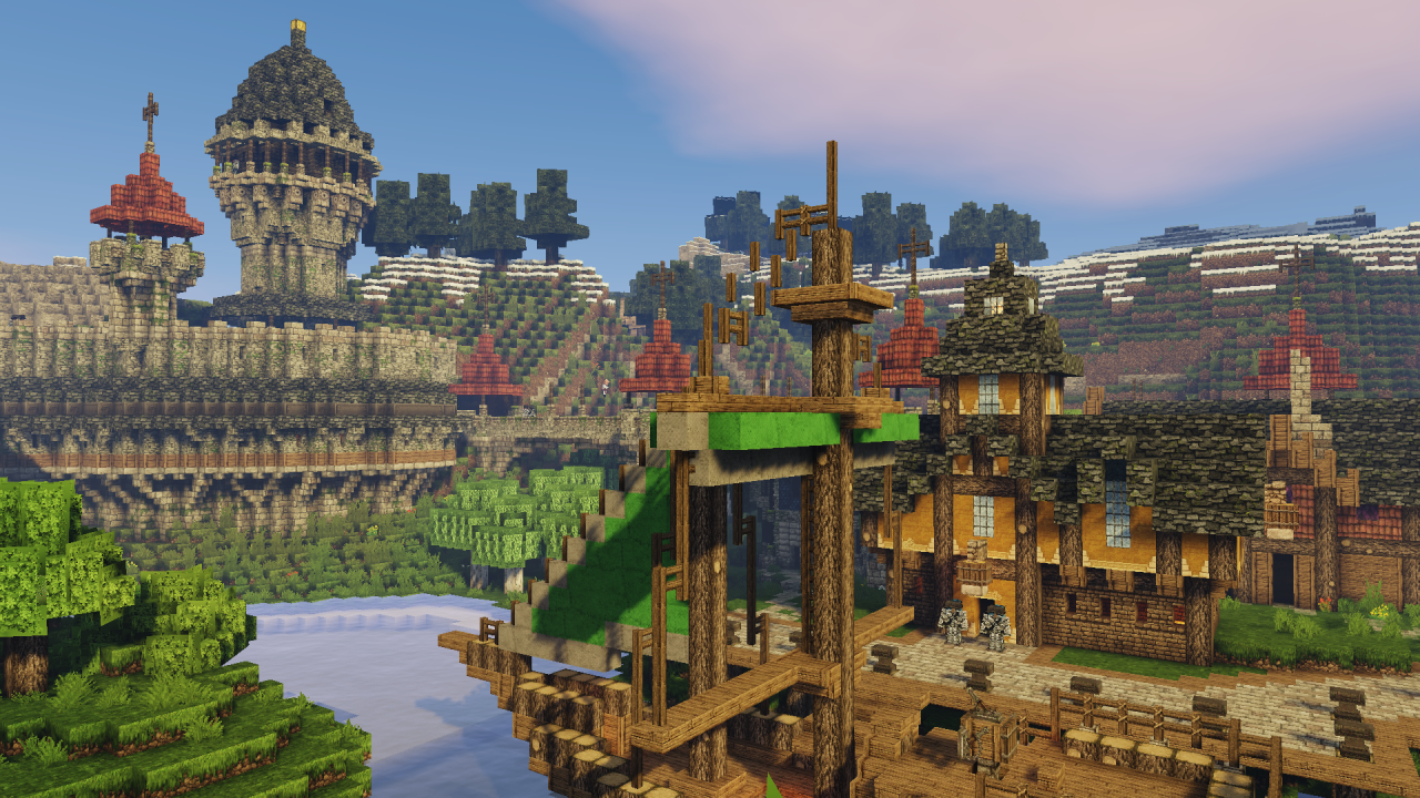 Medieville - Medieval Citadel Minecraft Map