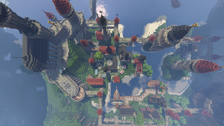 Medieville - Medieval Citadel Minecraft Map