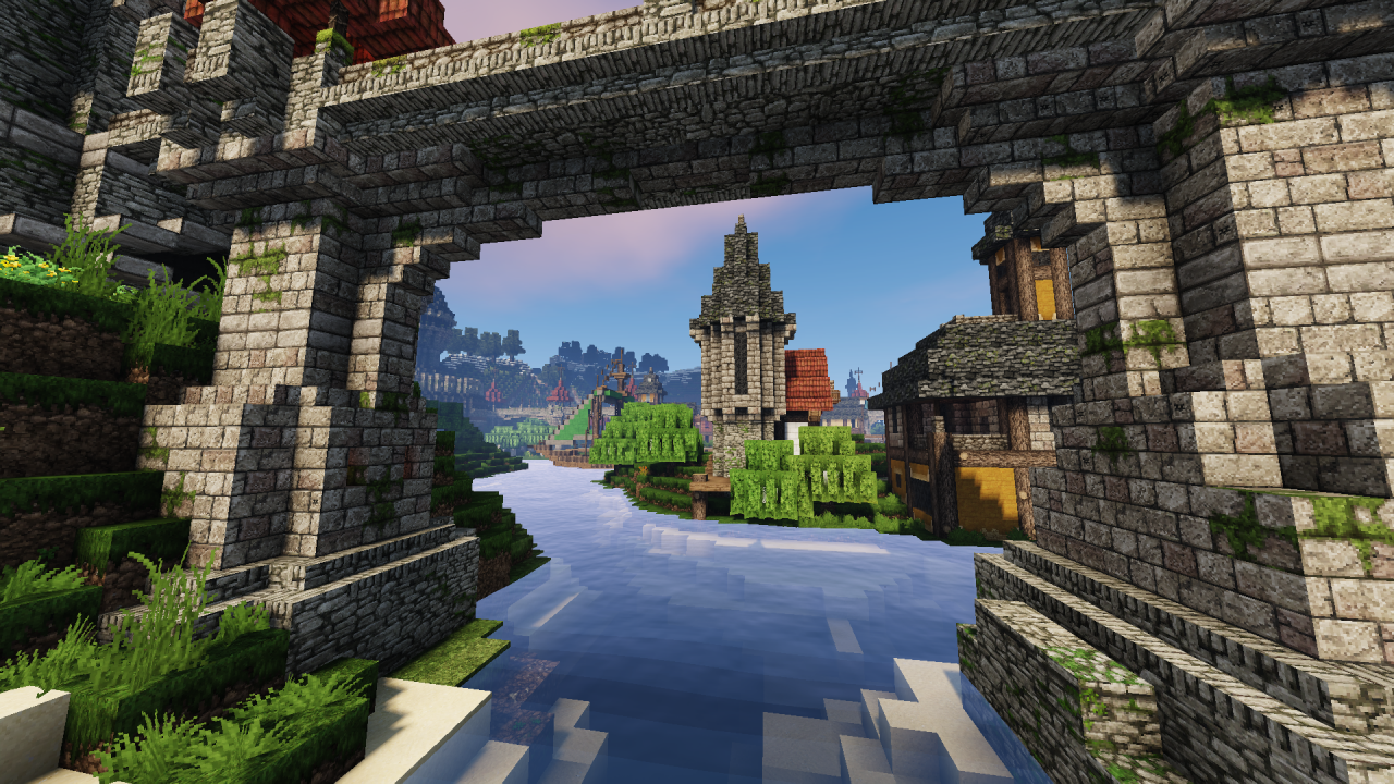 Medieville - Medieval Citadel Minecraft Map