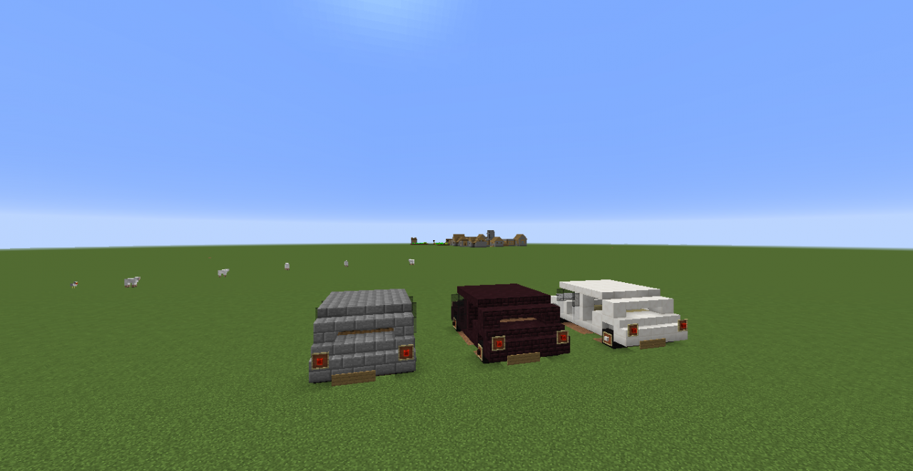 Retro Car Minecraft Map