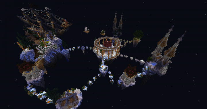 Snow Arena Quake Minecraft Map