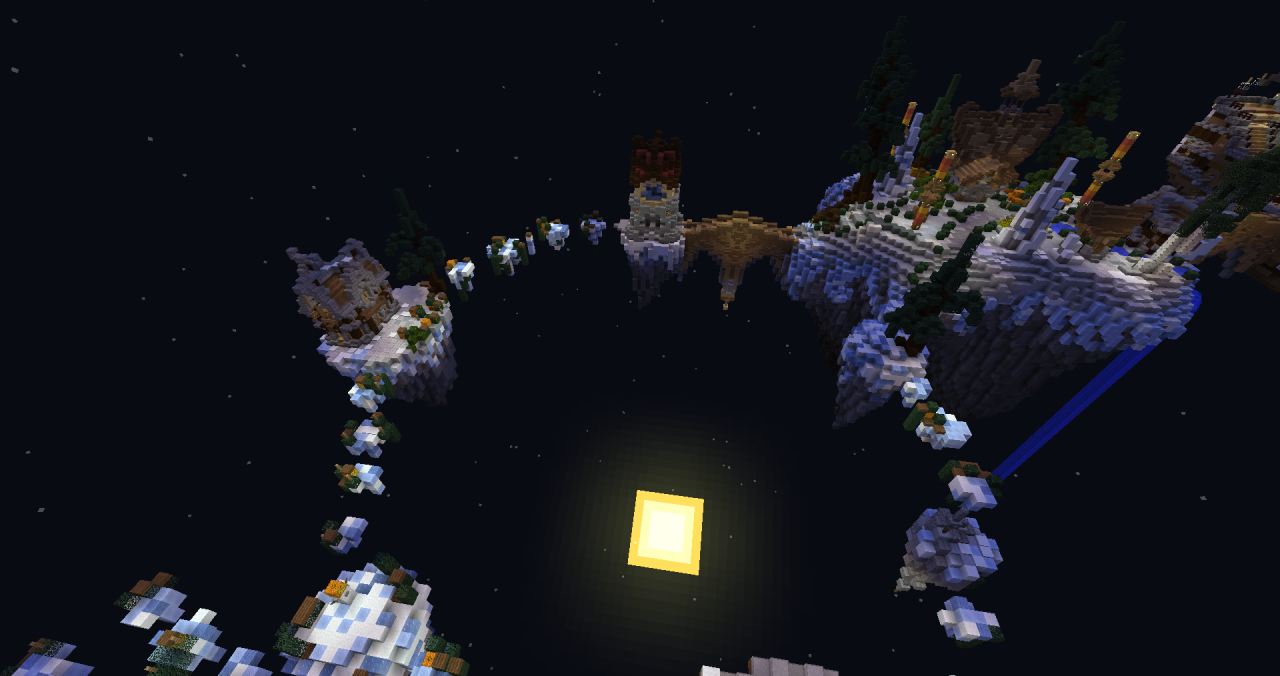 Snow Arena Quake Minecraft Map