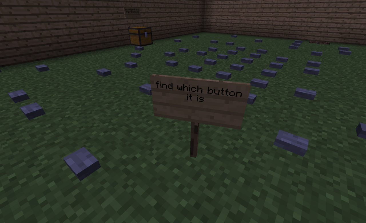 Find the BUTTON Minecraft Map