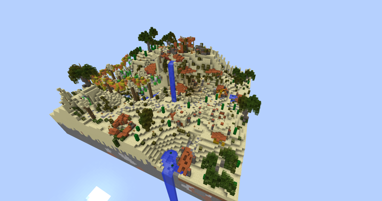 The Arena PvP,Quake, Mobs itd. Minecraft Map
