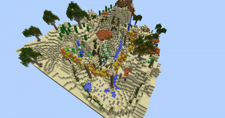 The Arena PvP,Quake, Mobs itd. Minecraft Map