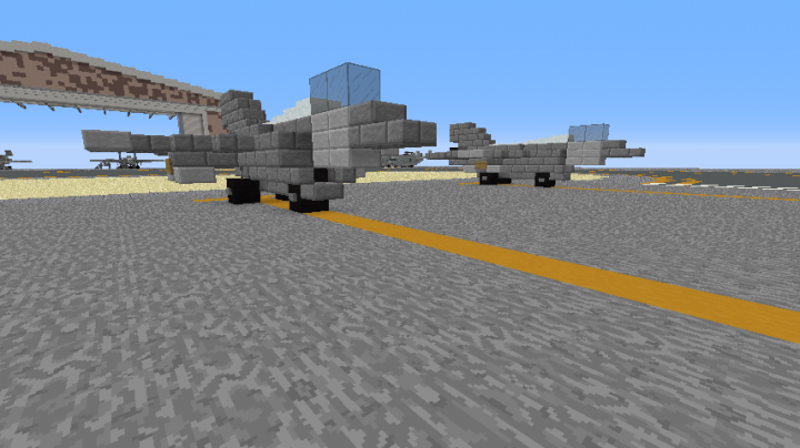 F-16 Fighting Falcon Minecraft Map