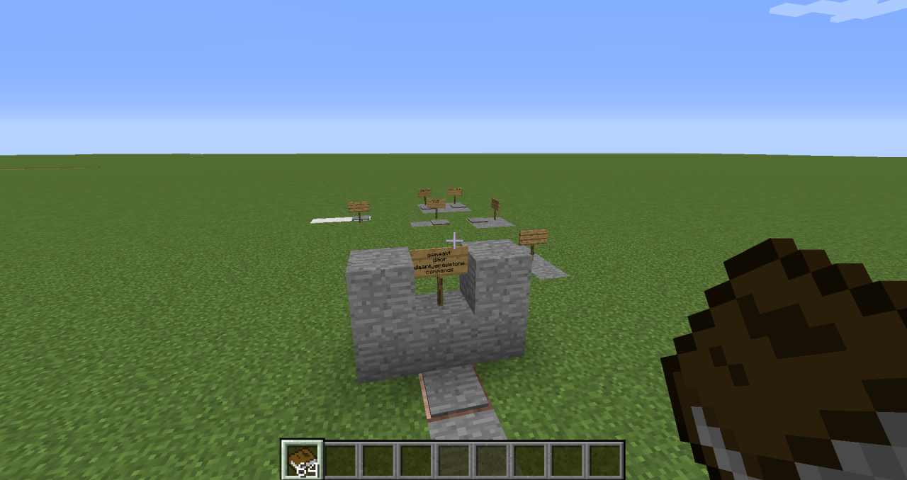 commands Minecraft Map