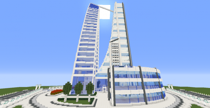 Quartz Tower #11 Minecraft Map