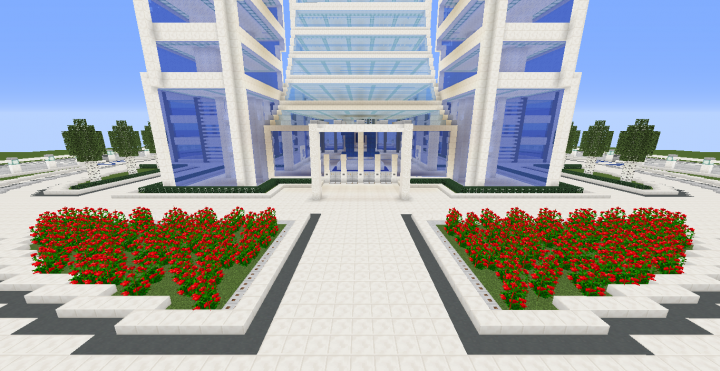 Quartz Tower #11 Minecraft Map