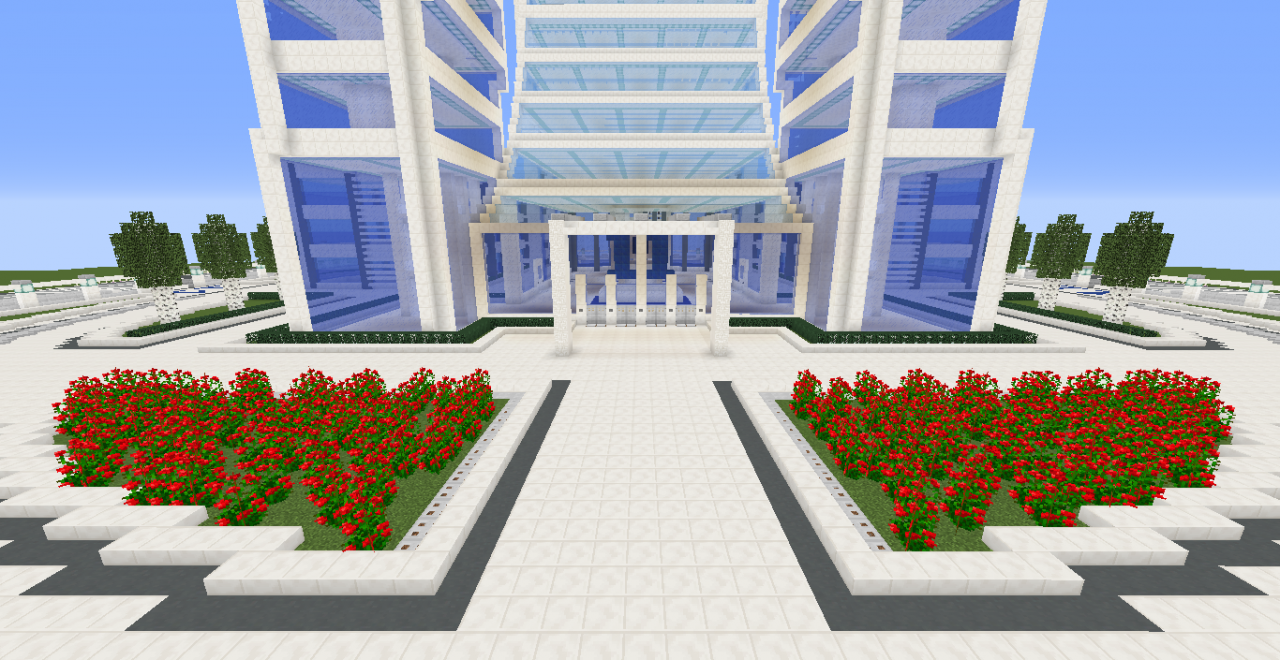 Quartz Tower #11 Minecraft Map