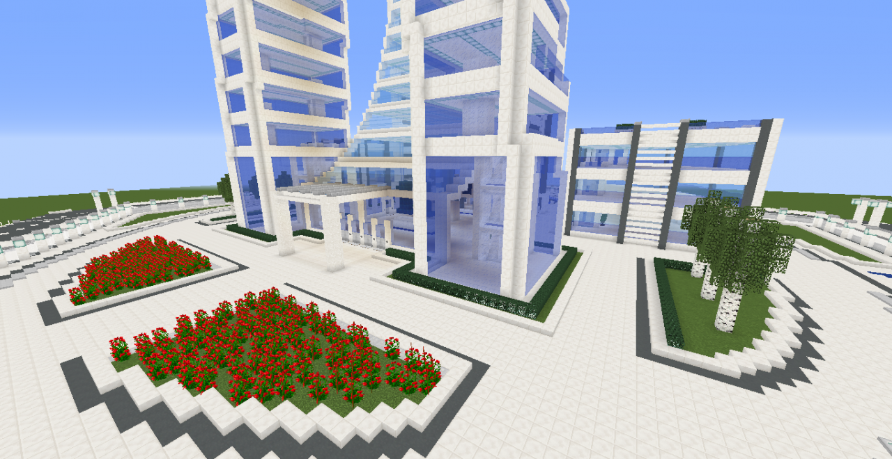 Quartz Tower #11 Minecraft Map