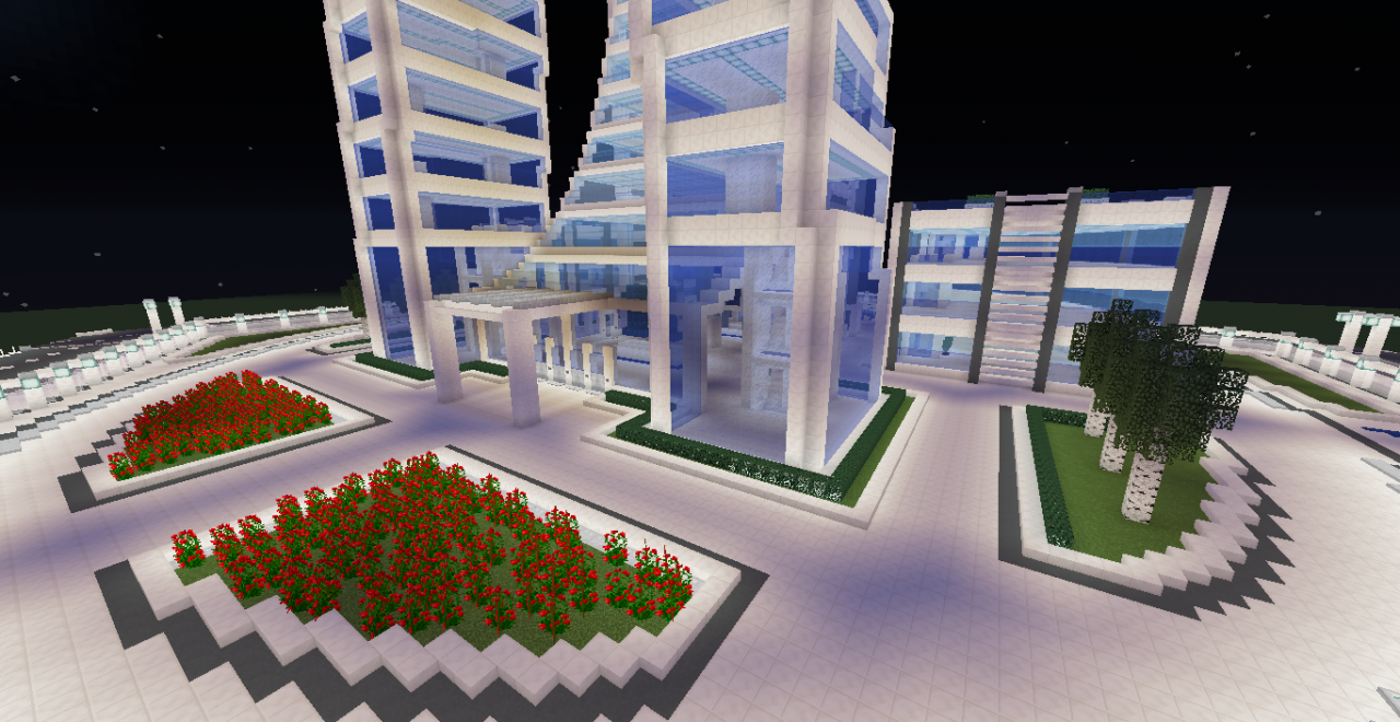 Quartz Tower #11 Minecraft Map