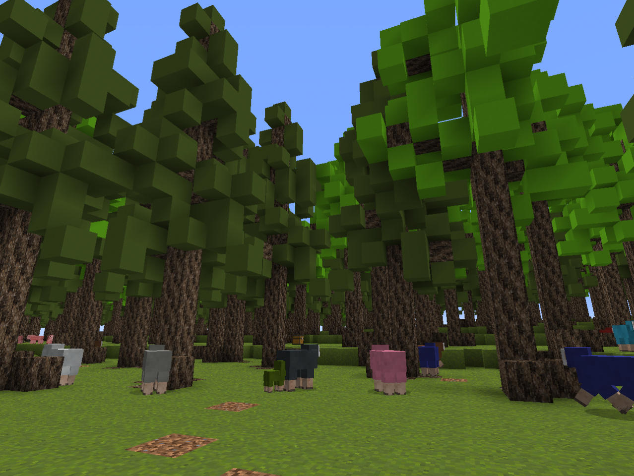 Concrete Forest Minecraft Map