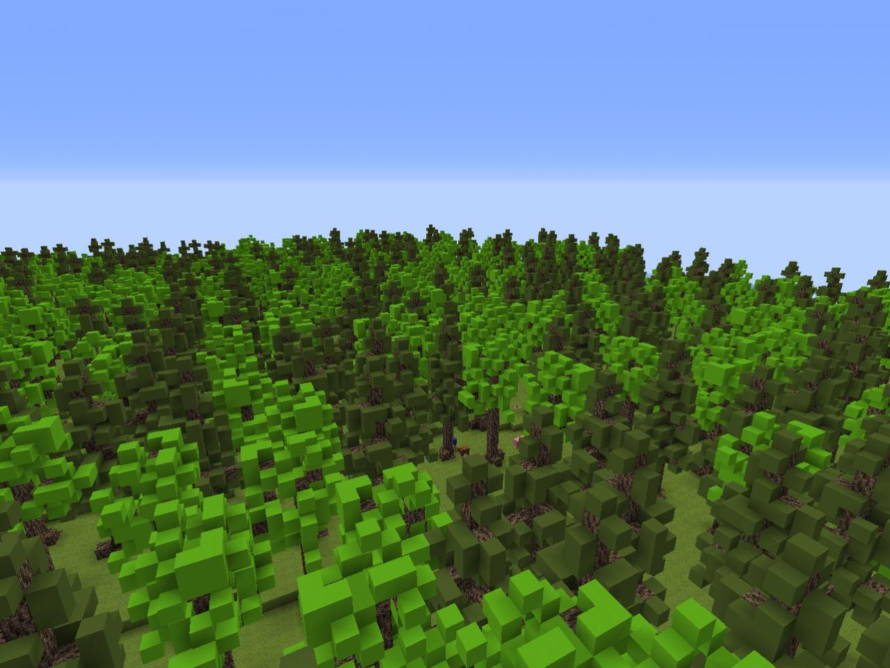 Concrete Forest Minecraft Map