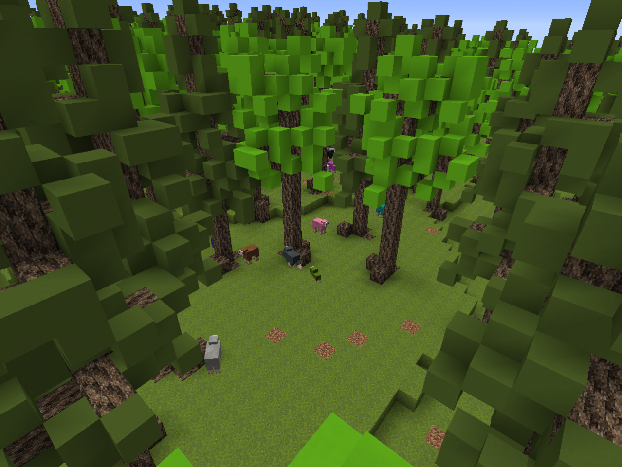 Concrete Forest Minecraft Map