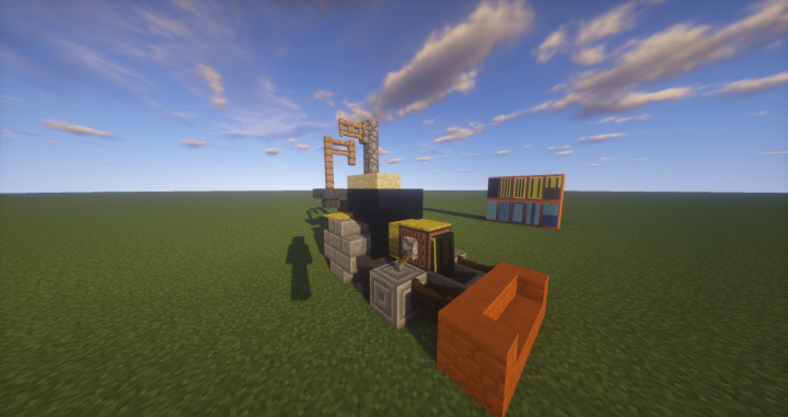 | Vehicle | Backhoe loader Minecraft Map
