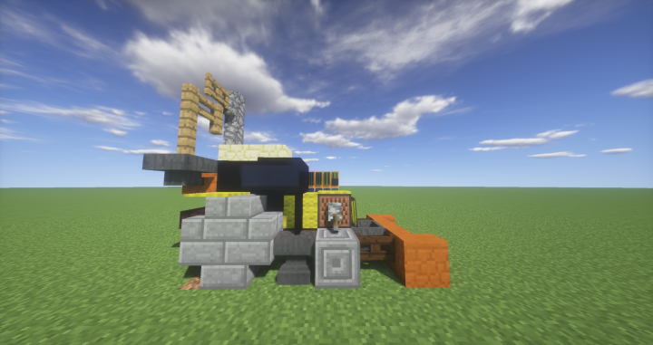 | Vehicle | Backhoe loader Minecraft Map