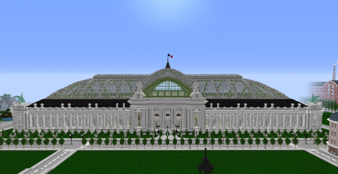 Grand Palais - Paris - World's Fair 1900 Minecraft Map