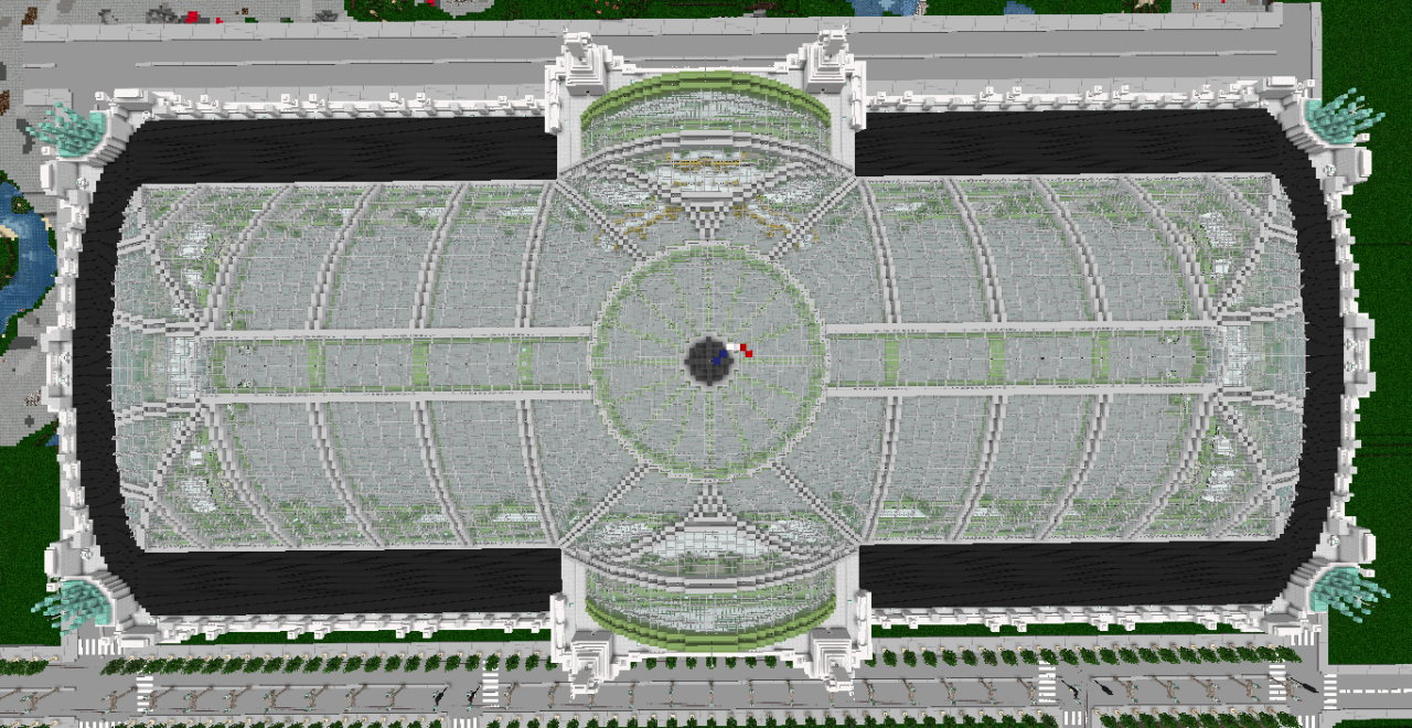 Grand Palais - Paris - World's Fair 1900 Minecraft Map