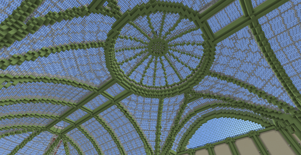 Grand Palais - Paris - World's Fair 1900 Minecraft Map