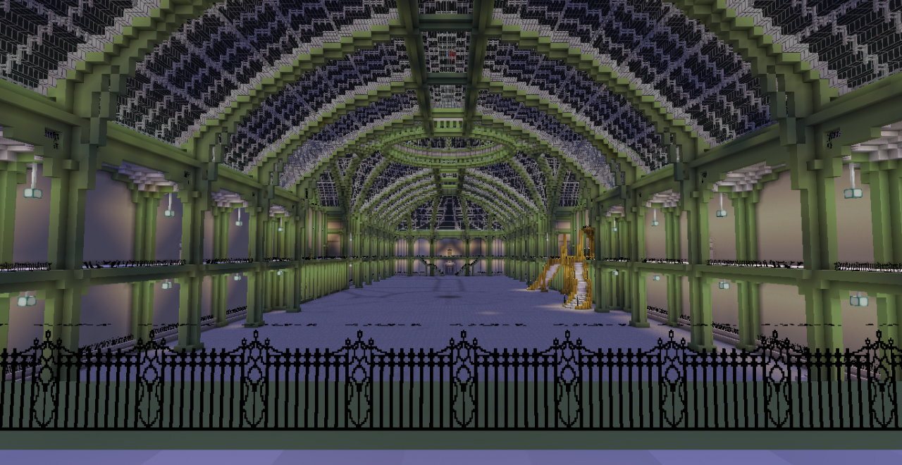 Grand Palais - Paris - World's Fair 1900 Minecraft Map