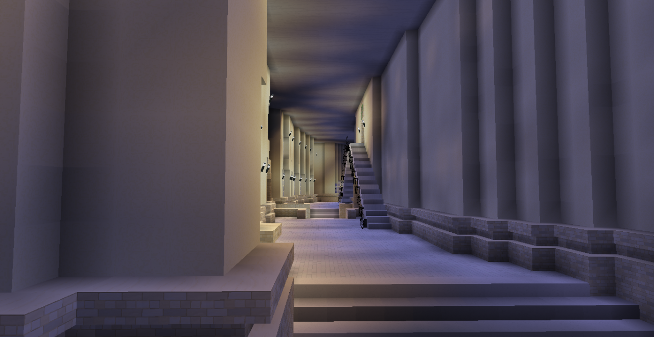 Grand Palais - Paris - World's Fair 1900 Minecraft Map