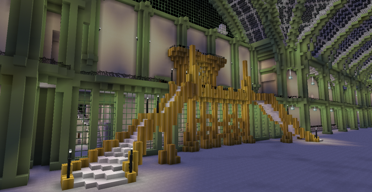 Grand Palais - Paris - World's Fair 1900 Minecraft Map
